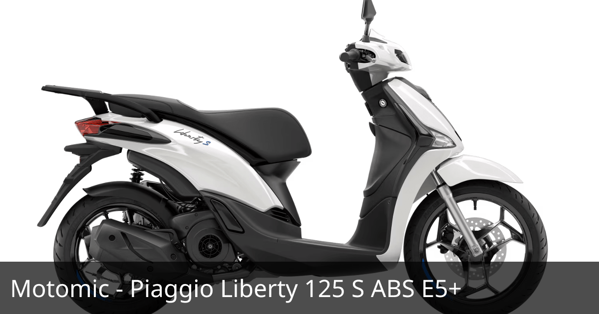 Liberty 125 S ABS E5+